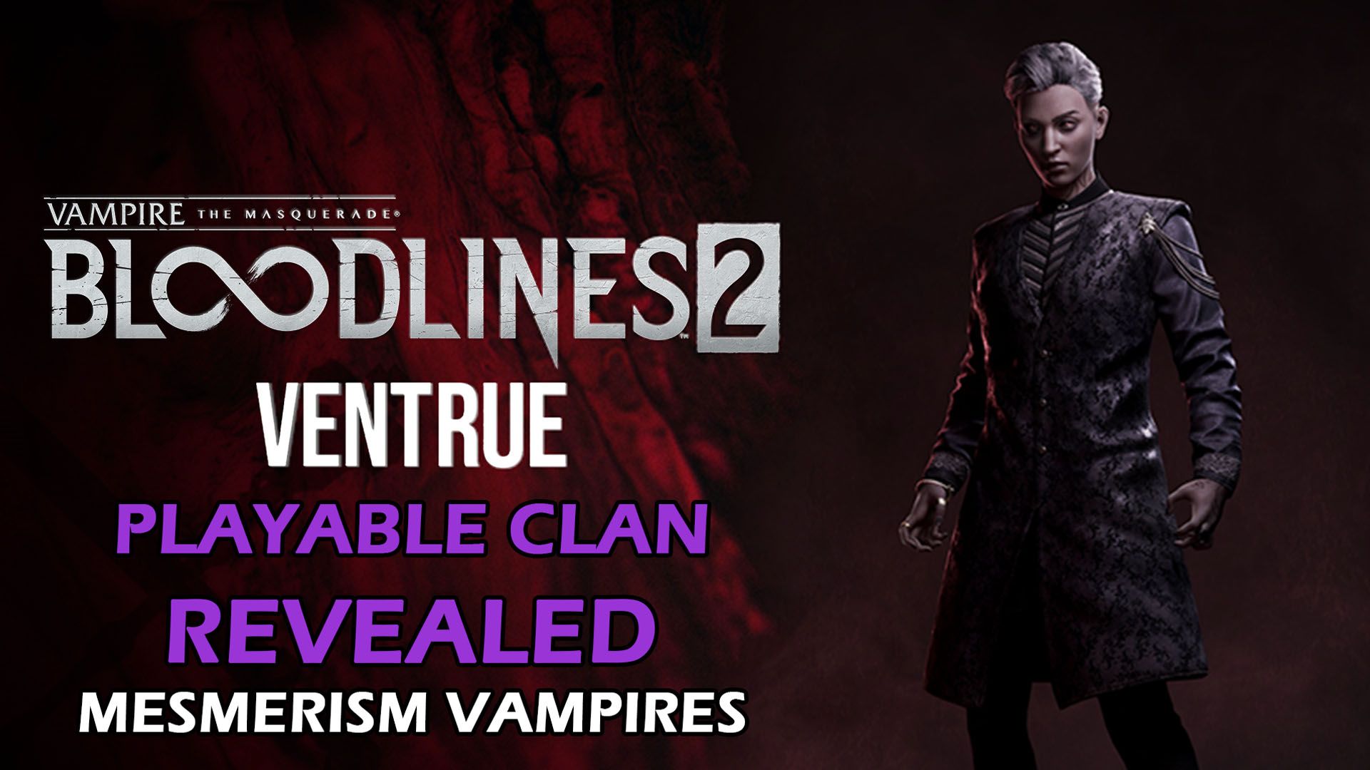 Vampire: The Masquerade - Bloodlines 2 Unveils Fourth Playable Clan Ventrue