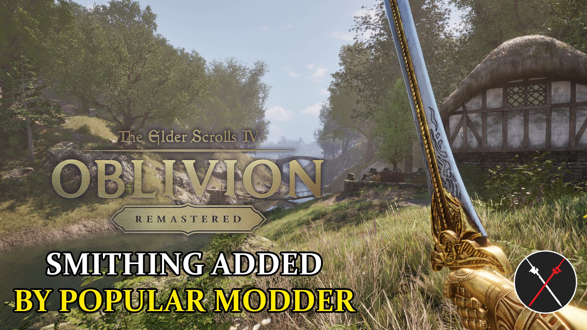 New Oblivion Remastered Mod Adds Skyrim's Smithing System