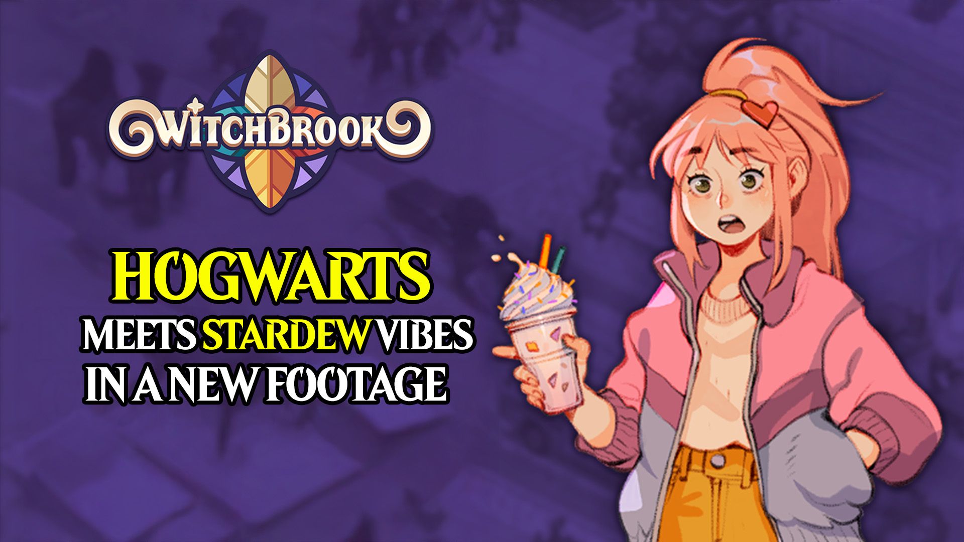 Witchbrook Reveals New Footage and Relaxing Gameplay